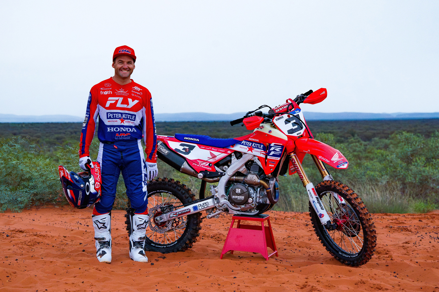 Honda Lures Walsh Back for Full Factory Finke Return | Dirt Action